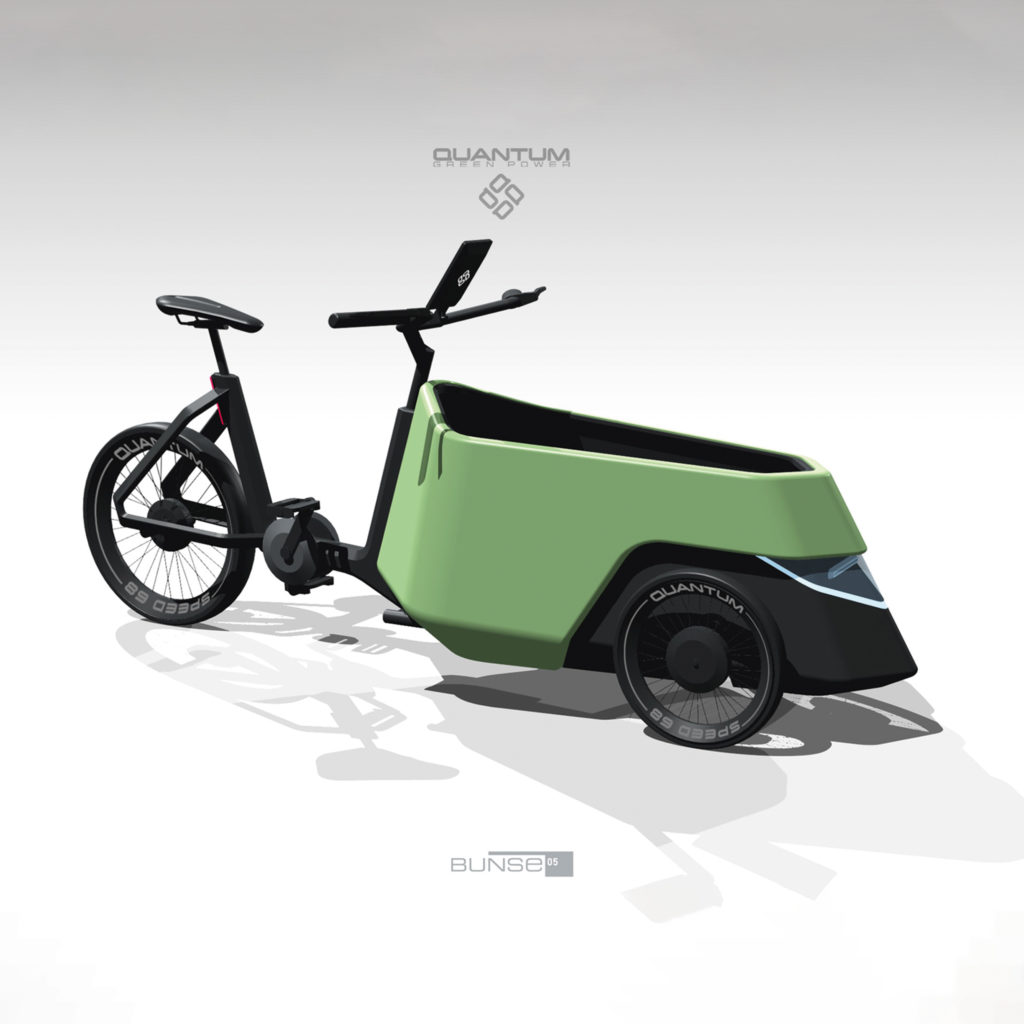 Lastenrad Konzept Quantum Green Power - Bunse05 Industriedesign ...